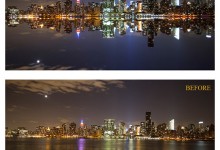 Tutorial - How to create a cityscape reflection in Photoshop - Shutter ...
