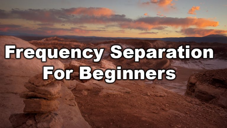 Frequency Separation In Photoshop - Shutter...Evolve