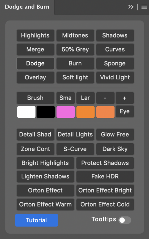 Dodge and Burn UXP - Shutter...Evolve