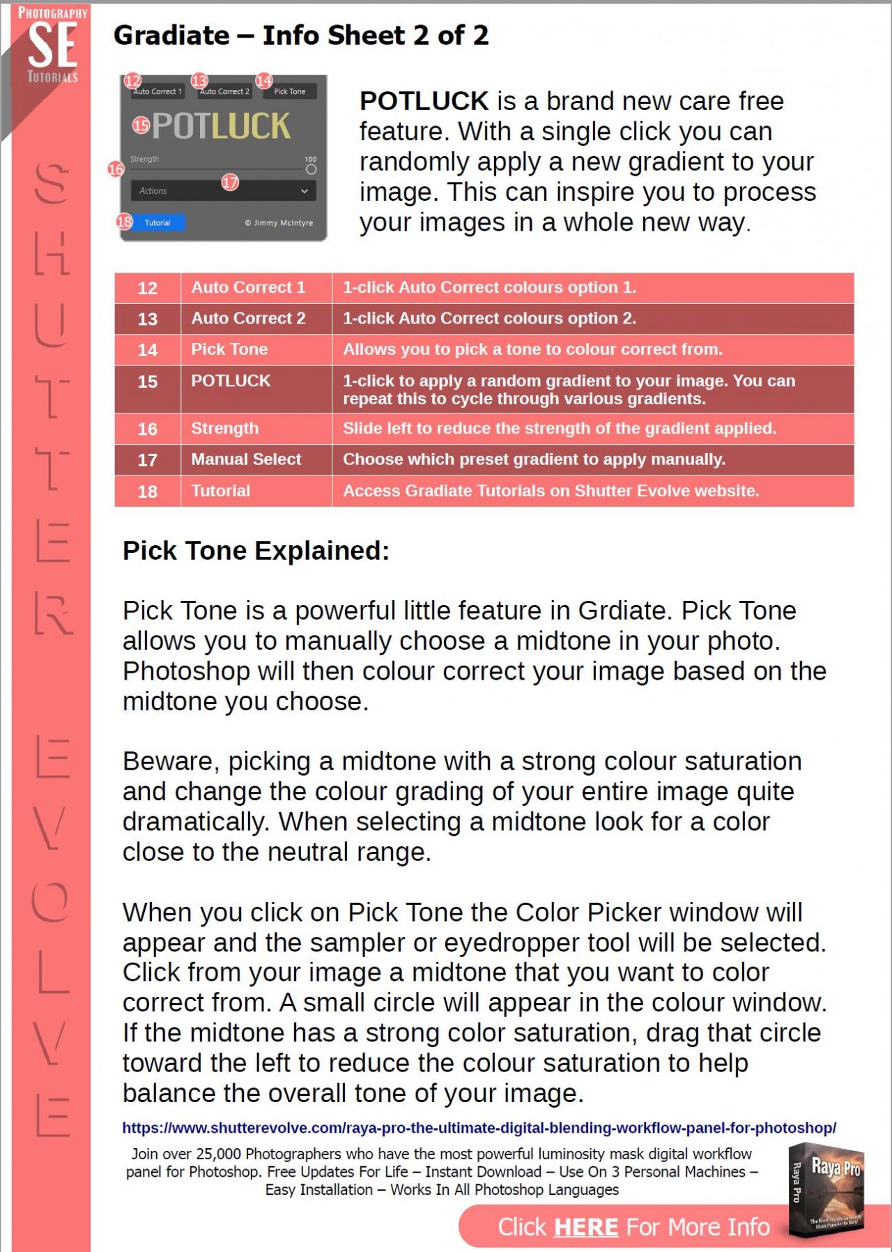 Gradiate Tutorial - Shutter...Evolve