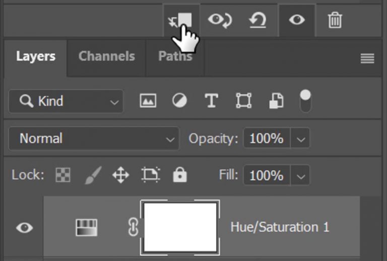How To Change Hue And Saturation Of One Layer in Photoshop