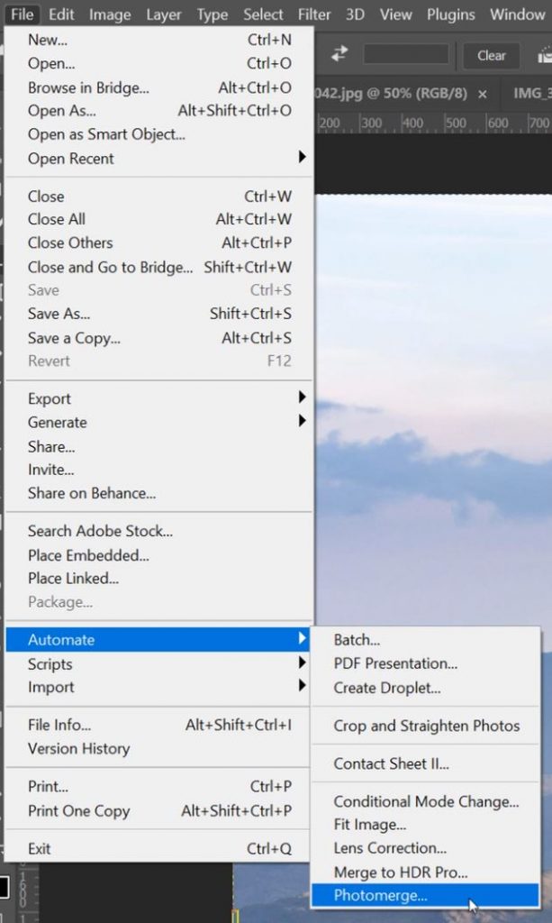 How To Make A Panorama In Photoshop - Shutter...Evolve